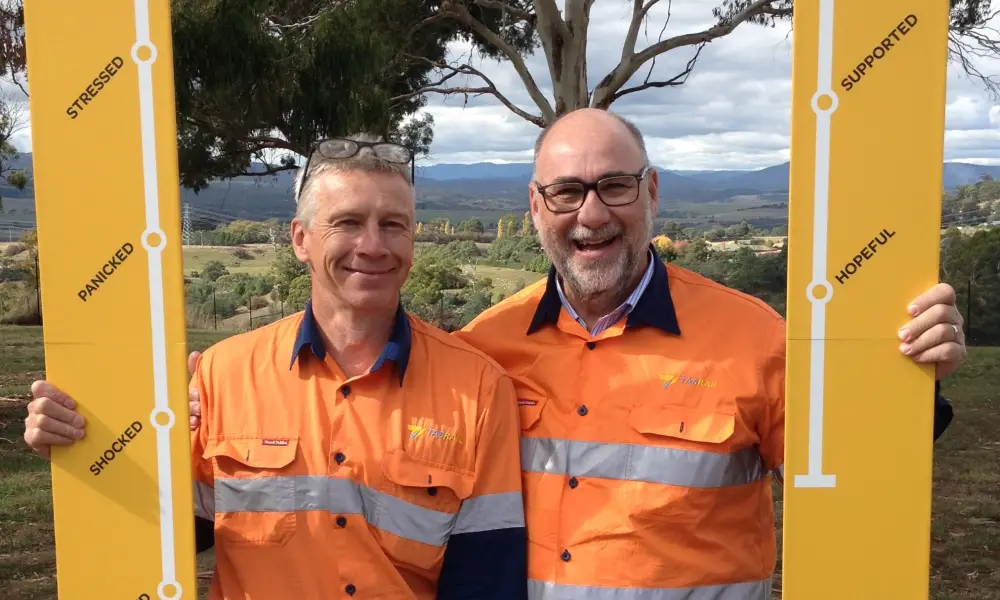 Rail R U OK? Day - TasRail